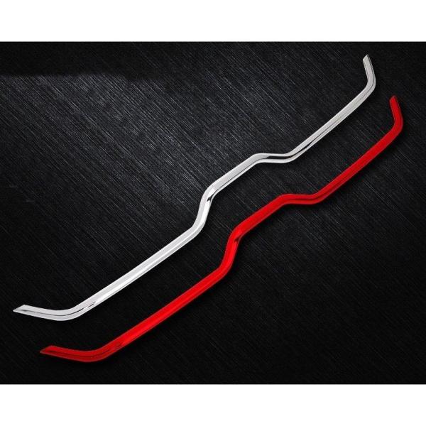 状態 新品未使用適合車種  トヨタ?C-HR  用 セット内容  1ピースカラー レッド  シルバー素材 ABS取付方法 お取り付け簡単グレード等により形状が異なる場合がございます。お車と画像をご確認の上ご購入下さい。付属しております両面テ...