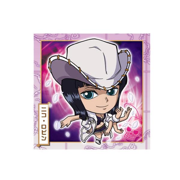 ワンピース大海賊シールウエハース SW2-21 ニコ・ロビン ノーマル・ニコ・ロビン ノーマル単品 シール1枚サイズ：約52mm×52mm状態：国内正規品・内袋未開封■メーカー：バンダイ■分類：食玩■JAN：4549660820079※お菓...