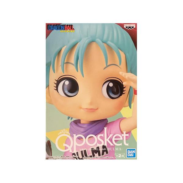 ドラゴンボール Q posket BULMA ブルマ フィギュア・ブルマ 通常カラー 単品サイズ：全高約13cm状態：国内正規品・未開封メーカー：バンプレスト※商品パッケージにダメージがある場合がございます。予めご了承ください。※大事に保管...