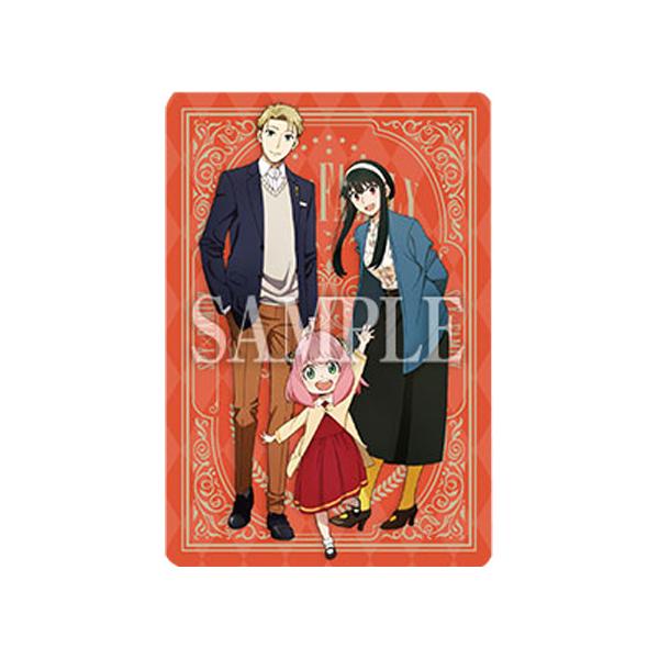 「メタルカードコレクション」に『SPY×FAMILY』が登場！SPY×FAMILY メタルカードコレクション パックver. No.25 LOID FORGER＆ANYA FORGER＆YOR FORGER・ロイド アーニャ ヨル 単品サイ...