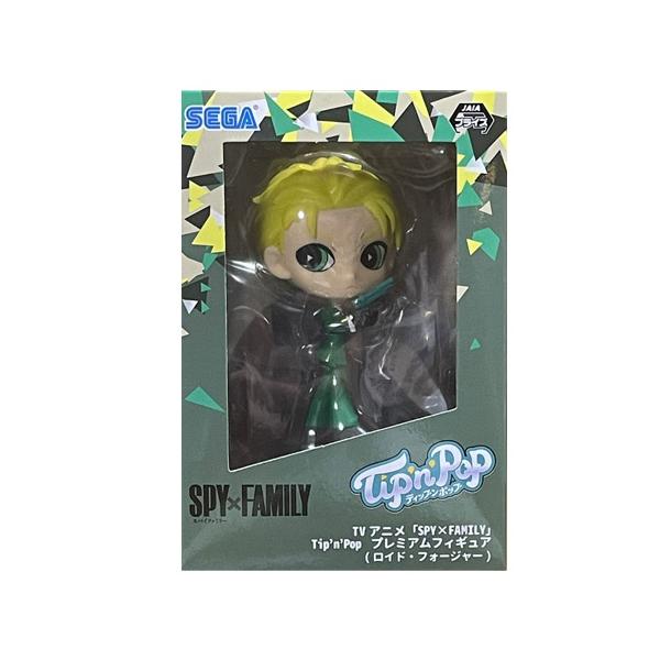TVアニメ「SPY×FAMILY」 Tip’n’Pop プレミアムフィギュア ロイド・フォージャー ビビッドカラー・ロイド・フォージャー ビビッドカラー 単品サイズ：全高約13cm状態：国内正規品・未開封メーカー：セガ※大事に保管しておりま...