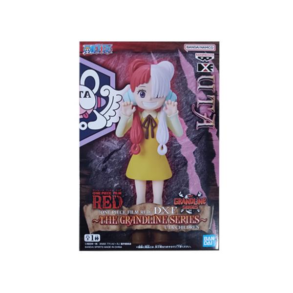 ONE PIECE FILM RED DXF THE GRANDLINE SERIES UTA CHILDREN ウタ フィギュア・ウタ 単品サイズ：全高約12cm状態：国内正規品・未開封メーカー：バンプレスト※商品パッケージにダメージがあ...