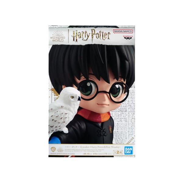 ハリー・ポッター Q posket Harry Potter ＆ Ron Weasley ハリー・ポッター フィギュアハリー・ポッター 単品サイズ：全高約14cm状態：国内正規品・未開封メーカー：バンプレスト※商品パッケージにダメージがある...