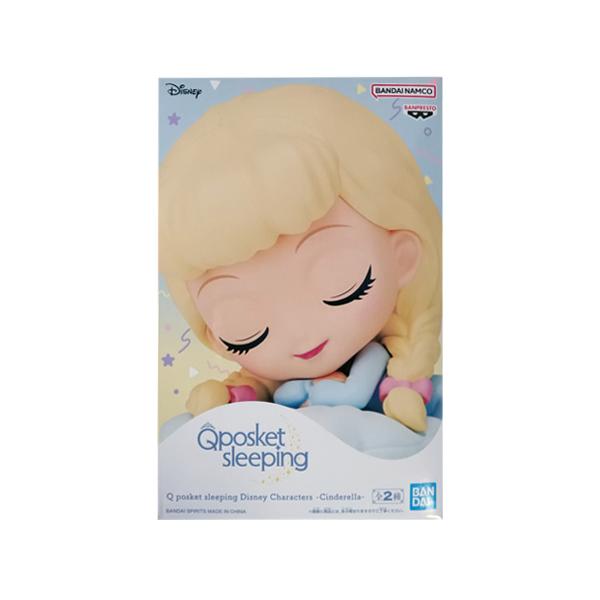 Q posket sleeping Disney Characters Cinderella シンデレラ フィギュアシンデレラ レアカラー 単品サイズ：全高約7cm状態：国内正規品・未開封メーカー：バンプレスト※商品パッケージにダメージがあ...
