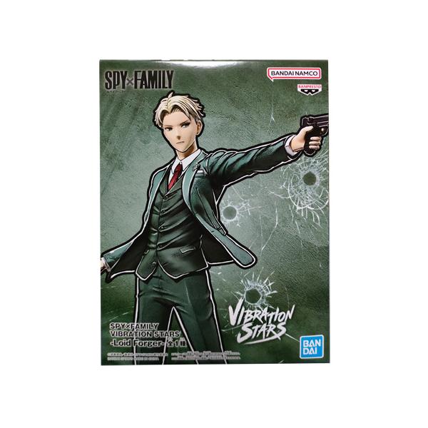 SPY×FAMILY VIBRATION STARS Loid Forger ロイド・フォージャー フィギュアロイド・フォージャー 単品サイズ：全長約17cm状態：国内正規品・未開封メーカー：バンプレスト※大事に保管しております。状態や保管...