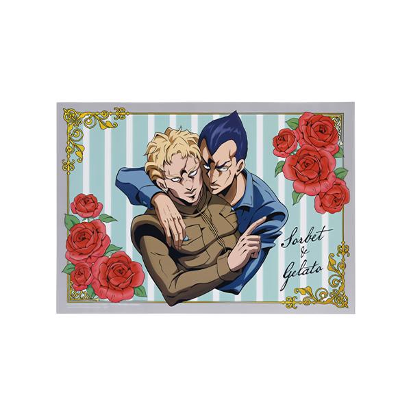 一番くじ ジョジョの奇妙な冒険 GOLDEN WIND HITMAN TEAM L賞 クリアポスター ソルベ ＆ ジェラート・ L賞 クリアポスター ソルベ ＆ ジェラート 単品サイズ：A3状態：国内正規品メーカー：バンダイ※商品パッケージ...