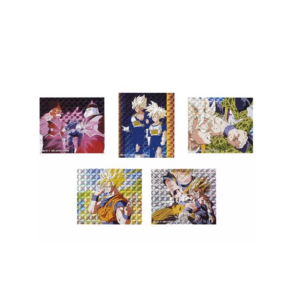 一番くじ ドラゴンボール BATTLE OF THE SUPER SAIYAN I賞 フレークプリズムステッカー・孫悟空 孫悟飯 セル 人造人間19号 人造人間20号 単品サイズ：約7cm（5枚セット）状態：国内正規品メーカー：バンダイ※商...