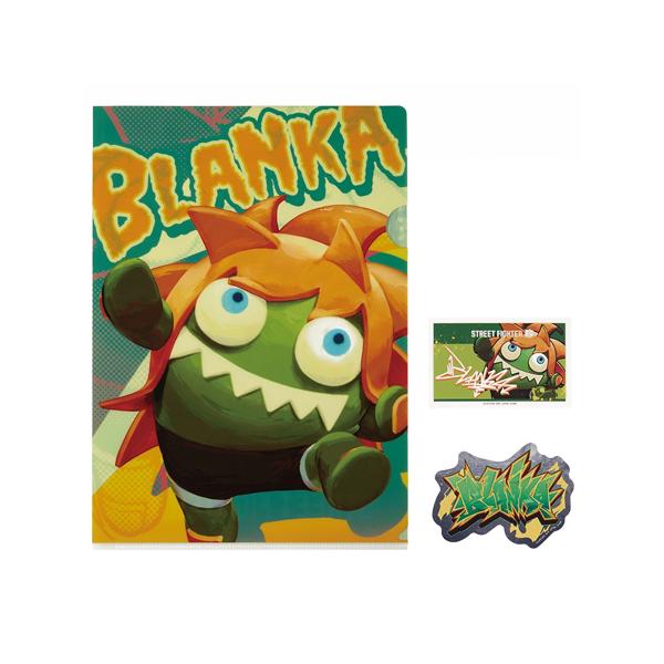 一番くじ ストリートファイター6 H賞 クリアファイル＆ステッカー・BLANKA ブランカ 単品サイズ：クリアファイル A4、ステッカー 約7cm（2枚セット）状態：国内正規品メーカー：バンダイ※商品パッケージにダメージがある場合がございま...