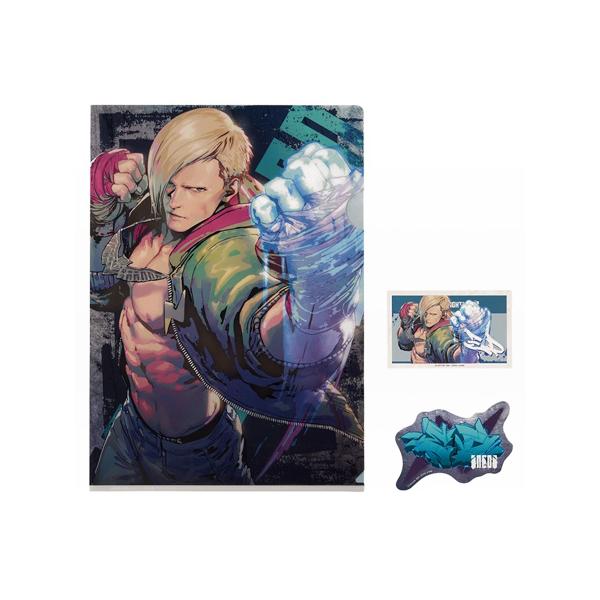 一番くじ ストリートファイター6 H賞 クリアファイル＆ステッカー・ED エド 単品サイズ：クリアファイル A4、ステッカー 約7cm（2枚セット）状態：国内正規品メーカー：バンダイ※商品パッケージにダメージがある場合がございます。予めご了...