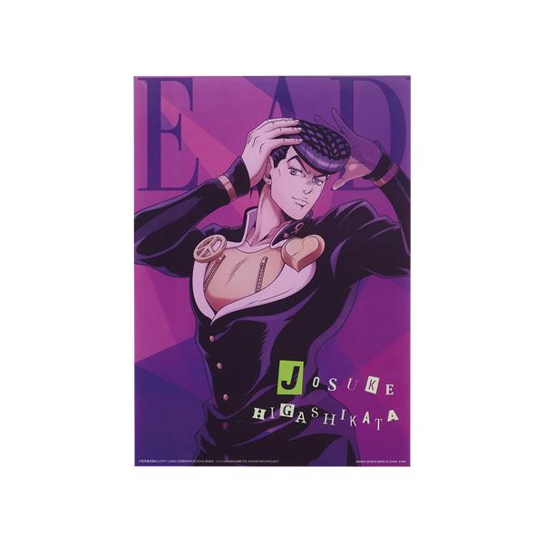 アニメ「ジョジョの奇妙な冒険」シリーズのキャラクターをデザインしたクリアポスターが登場！一番くじ ジョジョの奇妙な冒険 The Gathering of STARS K賞 クリアポスター・ 東方 仗助 ひがしかた じょうすけ 単品サイズ：A...