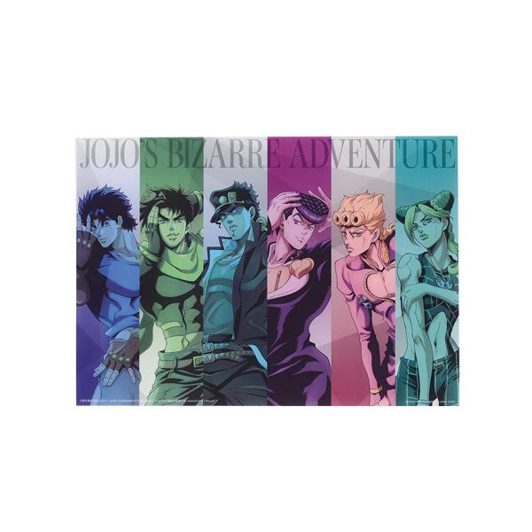 アニメ「ジョジョの奇妙な冒険」シリーズのキャラクターをデザインしたクリアポスターが登場！一番くじ ジョジョの奇妙な冒険 The Gathering of STARS K賞 クリアポスター・ 全員集合 単品サイズ：A3状態：国内正規品メーカー...