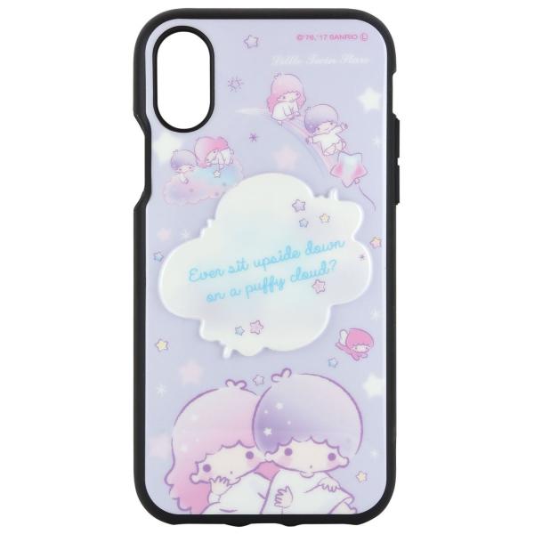 こちらの商品はiPhoneXSにも対応しています。サンリオキャラクターズデザインのiPhoneX対応IIIIfi+(R)(イーフィット)が登場！中央の吹き出しは約1.5mmの凸形状になっていて、持ちやすさはそのままにかわいさアップ！PCとT...