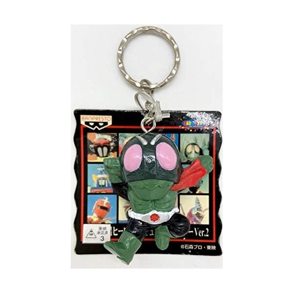 東映特撮ヒーローフィギュアキーホルダーVer.2 仮面ライダー1号 (単品) バンプレスト【当時物・非売品】★商品コード：なし★未使用新品　　