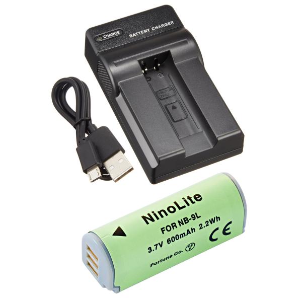 KeyW :デジタル カメラ バッテリー NB9L battery NB-9L canon IXY イクシ充電池 電池 デジカメ リチウムイオン パック リチャージャブル  非純正品 Li-Ion 交換 充電式 キャノン バテリー ビデオ ...