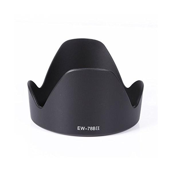 KeyW :カメラ レンズフード 用 一眼レフ キャノン canon kanonの 72mm ミリズームレンズ用 Canon Wide angle 広角 lens hood EF28-135mm F3.5-5.6 IS USM 保護用 EW...