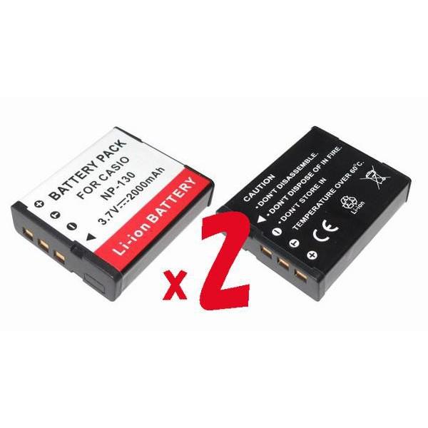 KeyW :デジタル カメラ バッテリー NP130 battery NP-130 casio エクシリム充電池 電池 デジカメ リチウムイオン パック リチャージャブル EXILIM  非純正品 Li-Ion 交換 充電式 カシオ バテリ...