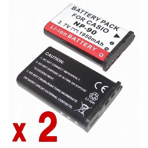 KeyW :デジタル カメラ バッテリー NP90 battery NP-90 casio エクシリム充電池 電池 デジカメ リチウムイオン パック リチャージャブル EXILIM  非純正品 Li-Ion 交換 充電式 カシオ バテリー ...