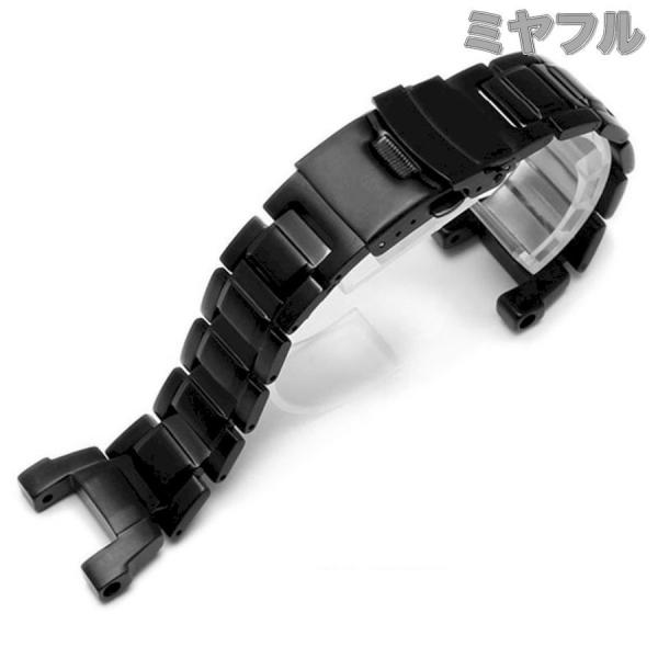 適用モデル: カシオGショック用GW-3500B/GW-3000B/GW-2000/2500時計バンド素材: ステンレススチール時計バンドの色: 黒時計バンドの長さ: 約175mm時計バンド幅: 26mm留め金タイプ:フォールディングバック...