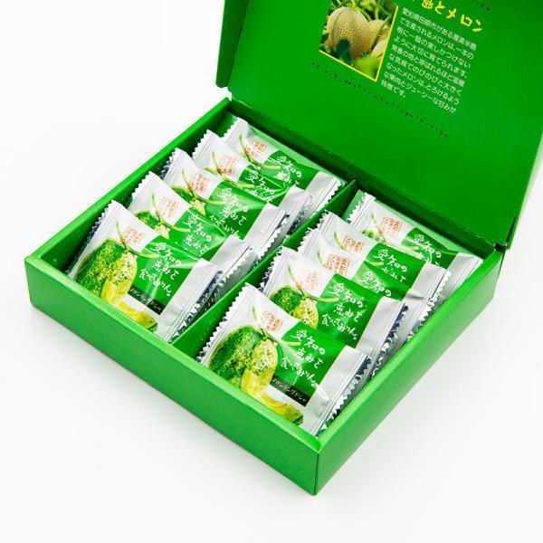 ■名称　焼菓子■原材料名 準チョコレート（砂糖、植物油脂、乳糖、ココアバター、脱脂粉乳）（国内製造）、小麦粉、砂糖、マーガリン、鶏卵、ウエハース（小麦粉、コーンスターチ、植物油脂）、メロンピューレ〈メロン（愛知県田原市産）〉/増粘剤（加工デ...