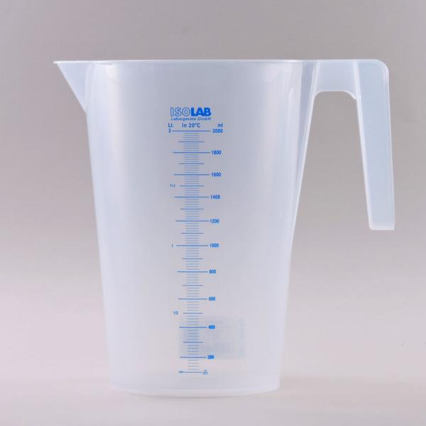 ドイツISOLAB社製。シリーズ名：ビーカー（手付き）ブランド名：ISOLABメーカー型番：ibkhpp2000原産国／製造国：トルコ代表カラー：白日用品・文房具の素材：ＰＰ（ポリプロピレン）容量：2000ml全高ｘ底外径ｘ口外径ｘ最大幅：...