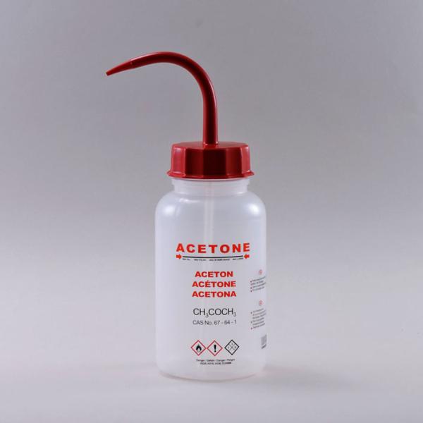 ドイツISOLAB社製。化学名・化学式・CAS番号が表示され、色分けにより内容物を容易に識別可能。広口設計で洗浄液の補充が簡単です。化学名と安全情報が英語・ドイツ語・フランス語・スペイン語で表記され、最新のGHS基準に適合。PEキャップには...