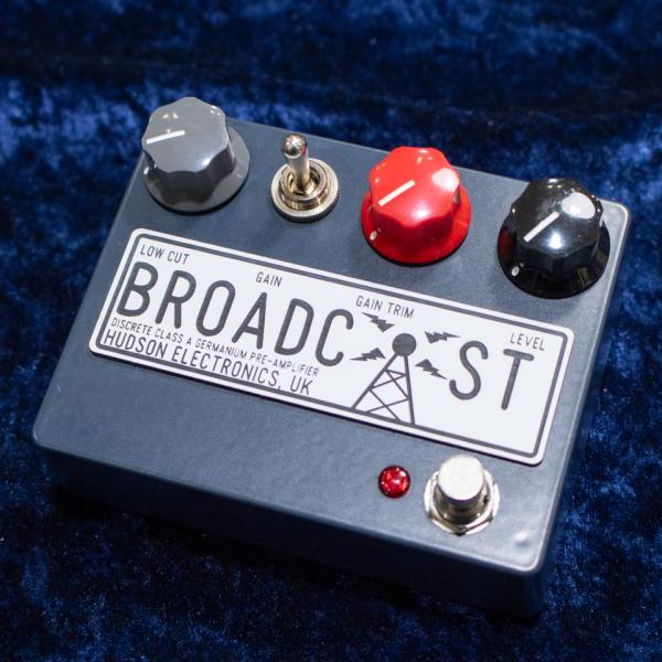 イギリスのペダルブランド、HUDSON ELECTRONICS。ローはタイトにハイは煌びやかなファジーな質感。ニュアンスが出まくるオーバードライブです。