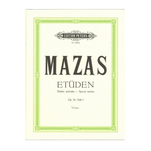 作曲者：マザス/Mazas J.-F.編曲/校正：W. Davisson編成：Violin Studies出版社：Peters（ペータース）出版番号：EP 1819a ※当店は国内・輸入楽譜合わせて約2万冊を蔵書しております。楽譜のご相談や...