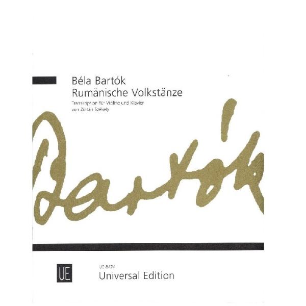 作曲者:バルトーク/Bartok B.編曲/校正:Z. Szekely編成:Violin/Piano出版社:Universal（ウニヴェルザール出版社）出版番号:UE 8474 ※当店は国内・輸入楽譜合わせて約2万冊を蔵書しております。楽譜...
