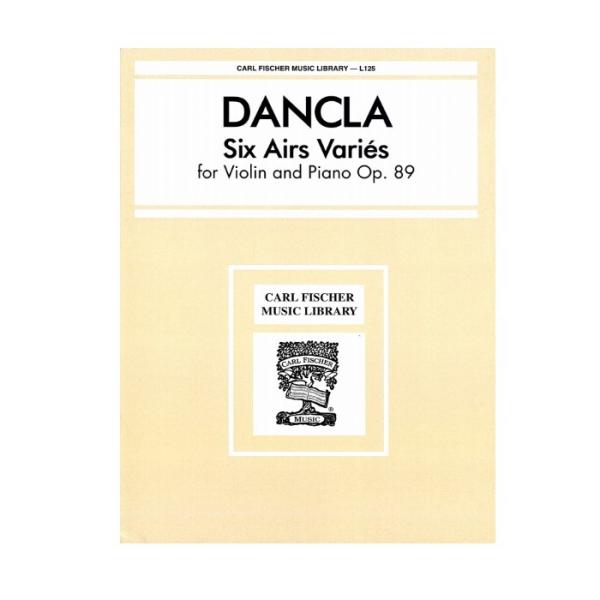 作曲者：ダンクラ/Dancla C.編成：Violin/Piano出版社：Carl Fischer（カール・フィッシャー）出版番号：L 125 ※当店は国内・輸入楽譜合わせて約2万冊を蔵書しております。楽譜のご相談や在庫状況、納期などお気軽...