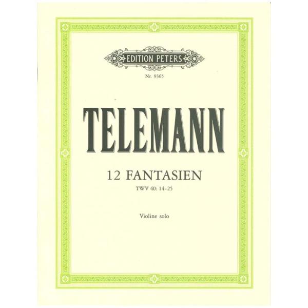 作曲者：テレマン/Telemann G.P.編曲/校正：M. Fechner/U. Thiemann編成：Violin Solo出版社：Peters（ペータース）出版番号：EP 9365 ※当店は国内・輸入楽譜合わせて約2万冊を蔵書しており...