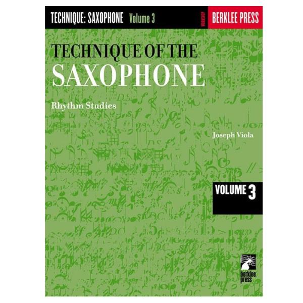サクソフォーンのテクニック３：リズム練習/Technique of the Saxophone 3: Rhythm Studies