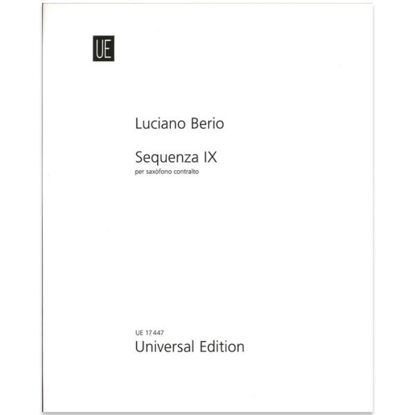詳細分類：サクソフォーン・ソロ作曲：Luciano Berio/ルチアーノ・ベリオ出版社：Universal Edition（ウニヴェルザール出版社/ユニバーサル）出版年：----年楽器編成/構成：サクソフォーン校訂者/編曲者：----  ...
