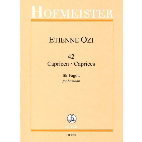 作曲者:オジ/Ozi E.編成:Bassoon Studies出版社:Hofmeister（ホフマイスター）出版番号:FH 3028 ※当店は国内・輸入楽譜合わせて約2万冊を蔵書しております。楽譜のご相談や在庫状況、納期などお気軽にお問い合...