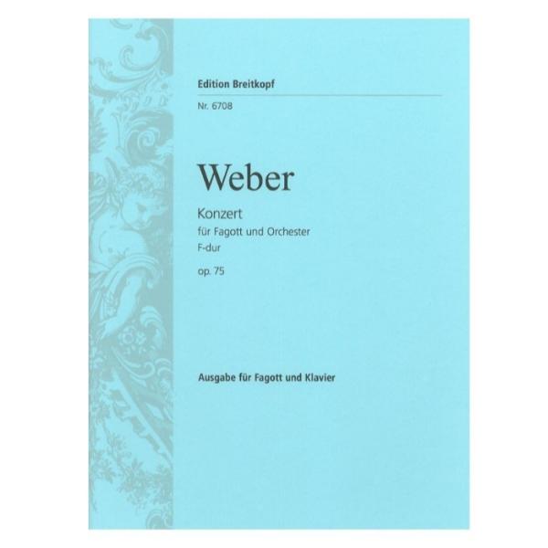 作曲者：ウェーバー（カール・マリア・フォン）/Weber C.M.von編曲/校正：Haverkampf編成：Bassoon Piano出版社：Breitkopf（ブライトコップ）出版番号：EB 6708 ※当店は国内・輸入楽譜合わせて約2...