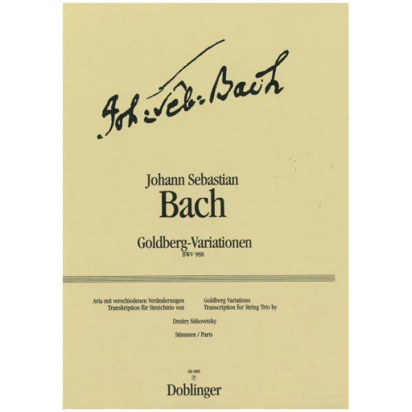作曲者:バッハ/Bach J.S.編成:Parts: Vn Va Vc出版社:Doblinger（ドブリンガー）出版番号:06 000 ※当店は国内・輸入楽譜合わせて約2万冊を蔵書しております。楽譜のご相談や在庫状況、納期などお気軽にお問い...