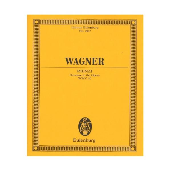 作曲者：ワーグナー（リヒャルト）/Wagner R.編曲/校正：R. Strohm/pref. E. Voss編成：Study Score出版社：Eulenburg（オイレンブルク）出版番号：ETP 667同じ出版番号のままワーグナー全集第...