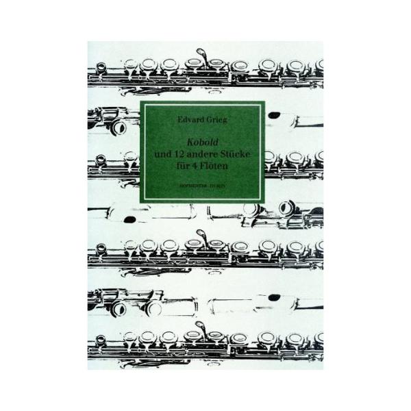 詳細分類：フルート・アンサンブル作曲：Edvard Grieg/グリーグ出版社：Hofmeister（ホフマイスター）出版年：1995年楽器編成/構成：4本フルート校訂者/編曲者：Doris Geller ※当店は国内・輸入楽譜合わせて約2...