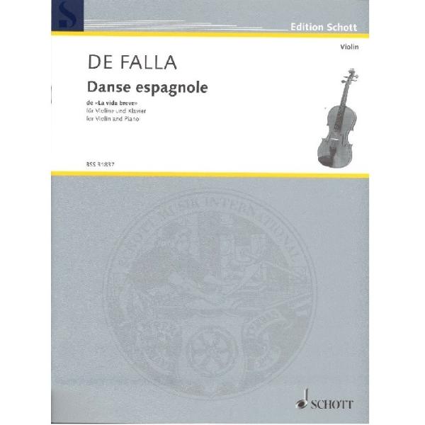 作曲者:ファリャ/Falla M.de編曲/校正:F. Kreisler編成:Violin/Piano出版社:Schott（ショット）出版番号:BSS 31837※当店は国内・輸入楽譜合わせて約2万冊を蔵書しております。楽譜のご相談や在庫状...