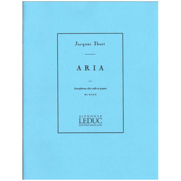 アリアは1930年ジャック・イベール（1890-1962）によって書かれたピアノと声楽のための小作品でしたが、このエディションではアルトサックスとピアノ用にアレンジされています。このバージョンとフルートとピアノバージョンではもっとも一般的に...