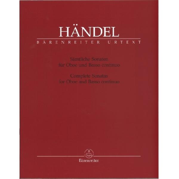 作曲者:ヘンデル/T. Best編曲/校正:T. Best編成:Oboe,Basso continuo出版社:Barenreiter出版番号:BA 4260Sonata in Bb, HWV 357; Sonata in c, HWV 36...