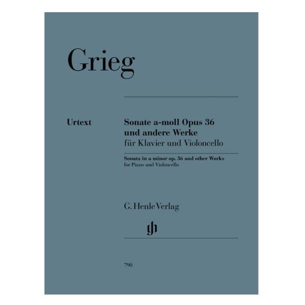 作曲者:グリーグ/Grieg E.編曲/校正:E. Steen-Nokleberg/Heinemann/Geringas編成:Violoncello Piano出版社:Henle（ヘンレ）出版番号:HN 790Sonate a-moll, ...