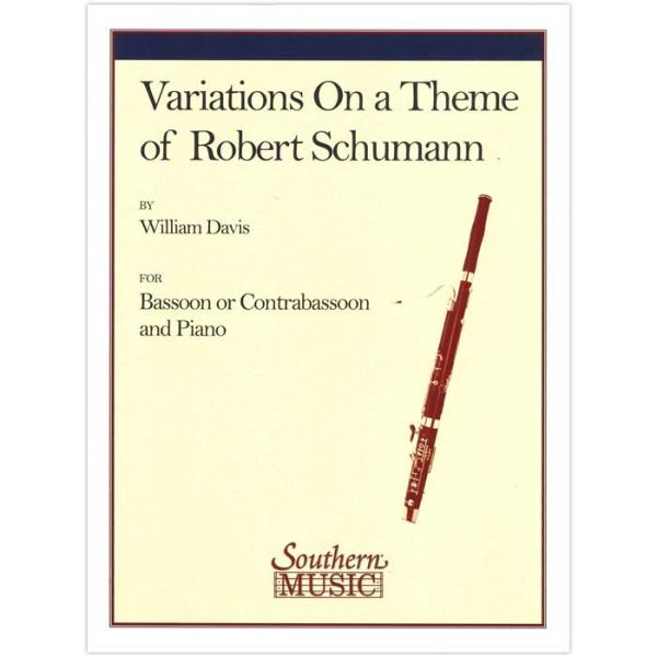 作曲者：デイヴィス（ウィリアム）/Davis,W.編成：Bassoon Piano出版社：Southern（サザン・ミュージック）シューマンの「楽しい農夫」の主題による変奏曲です。前奏、主題、４つの変奏、カデンツァ、コーダからなります。 ※...