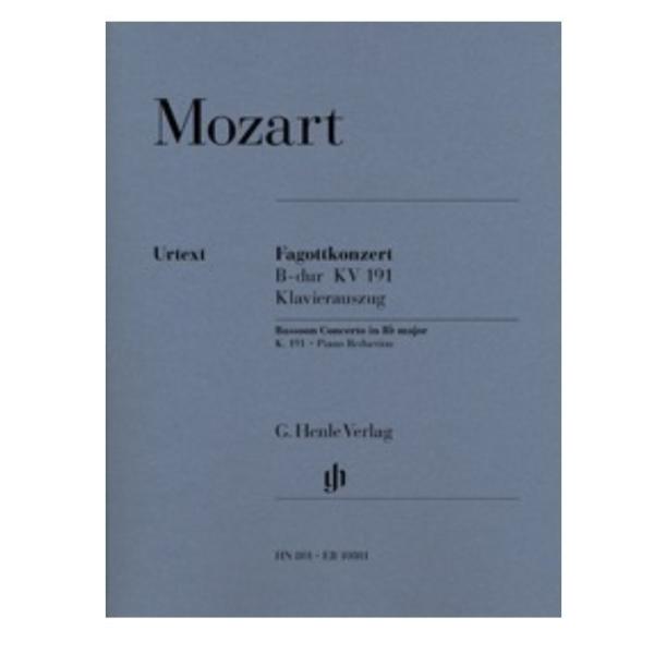 作曲者：モーツァルト/Mozart W.A.編曲/校正：E. Herttrich/S. Petrenz/R.D. Levin編成：Bassoon Piano出版社：Henle/Breitkopf（ヘンレ/ブライトコップ）出版番号：EB 10...