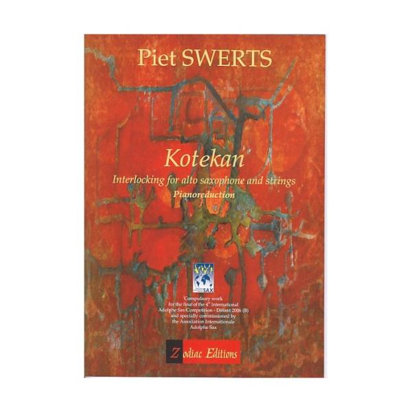 詳細分類：サクソフォーン・ソロ作曲：Piet Swerts/ピート・スウェルツ出版社：Zodiac Editions（ゾディアック）出版年：c2006年楽器編成/構成：アルトサクソフォーン/ピアノ校訂者/編曲者：---- ※当店は国内・輸入...