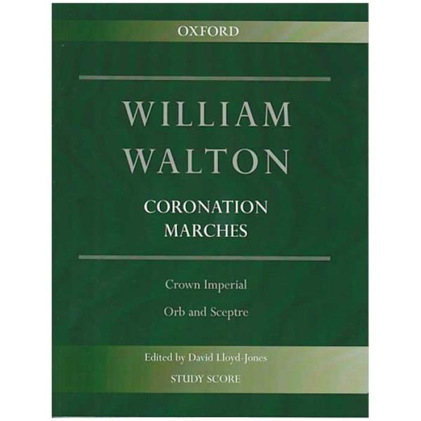 作曲者：ウォルトン/Walton,W.編曲/校正：D. Lloyd-Jones編成：Study Score出版社：Oxford University Press（オックスフォード大学出版局）ウォルトンが２代のイギリス国王の戴冠式のために作曲...