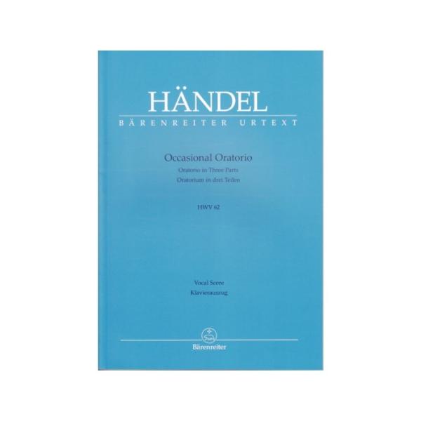 作曲者：ヘンデル/Handel G.F.編曲/校正：M. Channon/A. Kohs編成：Vocal Score出版社：Barenreiter（ベーレンライター）出版番号：BA 4089-90使用言語：英語 ※当店は国内・輸入楽譜合わせ...