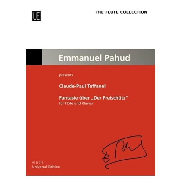 エマニュエル・パユ監修によるシリーズ、「ザ・フルート・コレクション」の第１弾です。この初版は、カール・マリア・フォン・ウェーバーのオペラ「魔弾の射手」をベースに19世紀のフランスのフルーティストの一人であるクロード・ポール・タファネル（18...