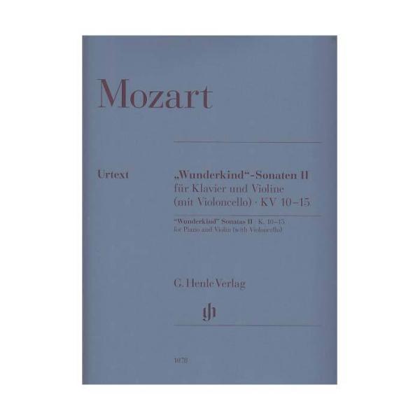 作曲者：モーツァルト/Mozart W.A.編曲/校正：W.-D. Seiffert/fing. A. Haering/Schmid編成：Violin/Piano/[Violoncello]出版社：Henle（ヘンレ）出版番号：HN 107...