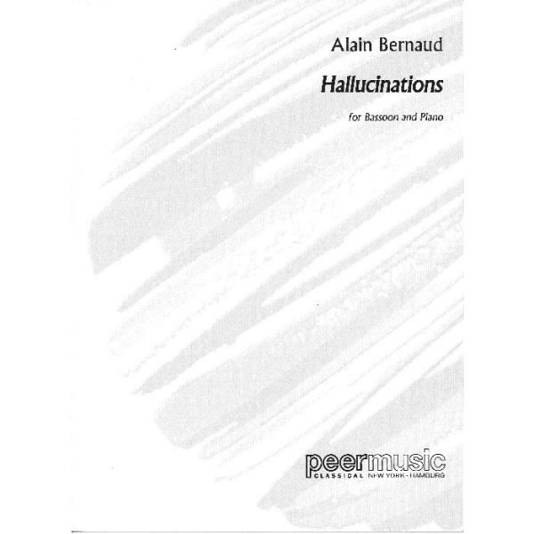 作曲者：ベルノー/Bernaud A.編成：Bassoon Piano出版社：Peermusic（ピアーミュージック）出版番号：90579-368 00227580サクソフォーン四重奏曲が特に有名なアラン・ベルノー(1932-)がパリ音楽院...