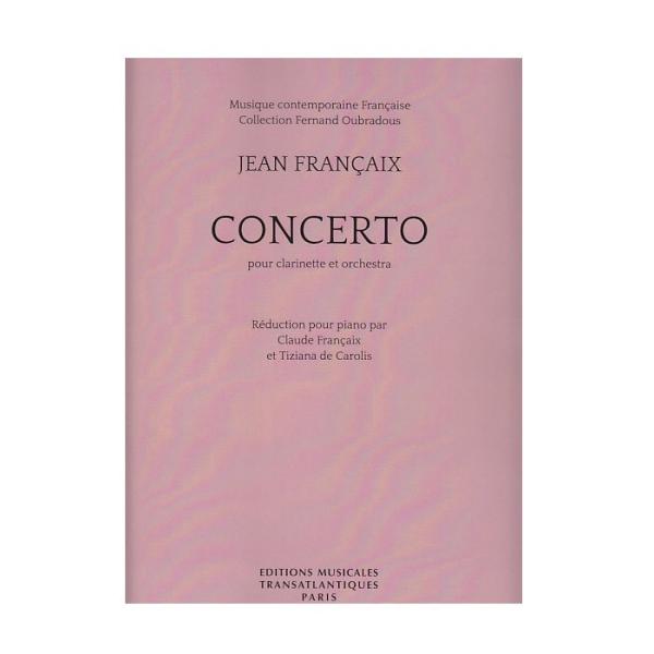 作曲者：フランセ/Francaix J.編曲/校正：red. C. Francaix/T. de Carolis編成：Clarinet Piano出版社：Transatlantiques（トランスアトランティーク）出版番号：ETR 0030...